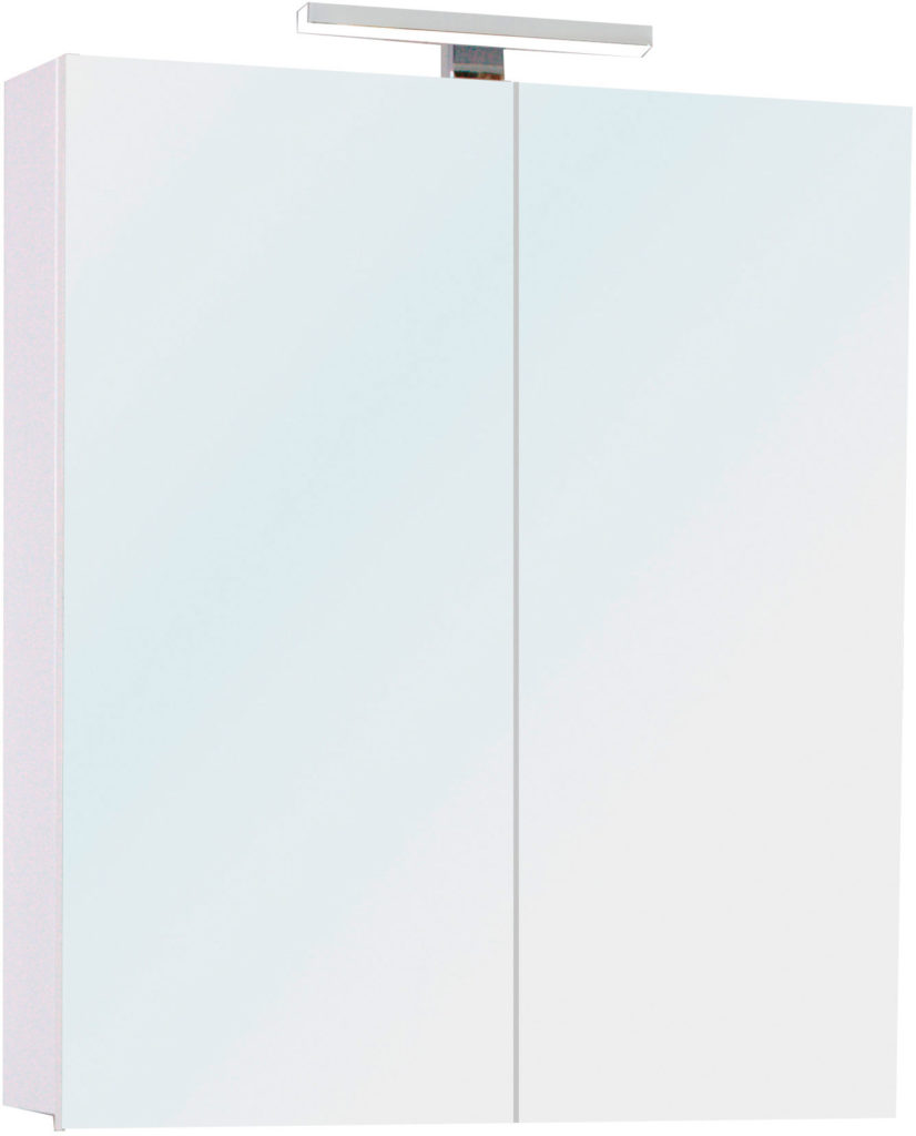 Specchio contenitore Led 2 ante - Scandecasa